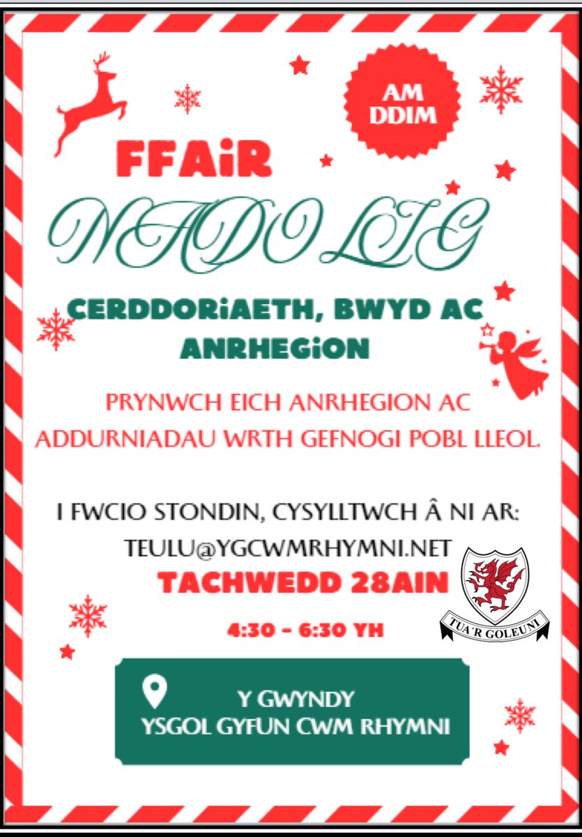 Ysgol Gyfun Cwm Rhymni – Tua'r Goleuni