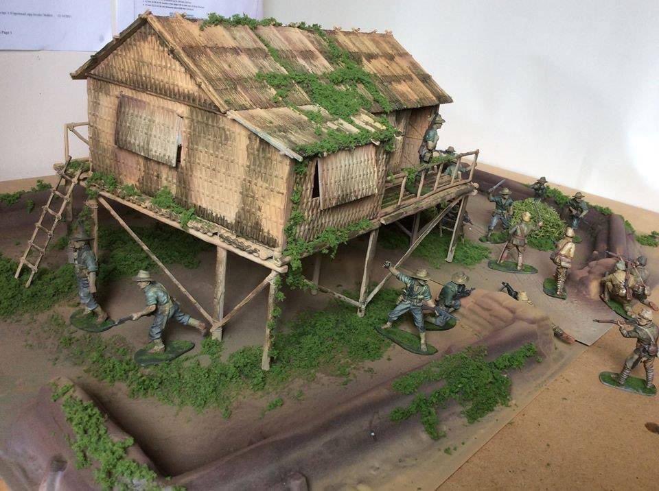 Airfix Bamboo House Airfix A06382 Bamboo House In 1 32 For Sale Online