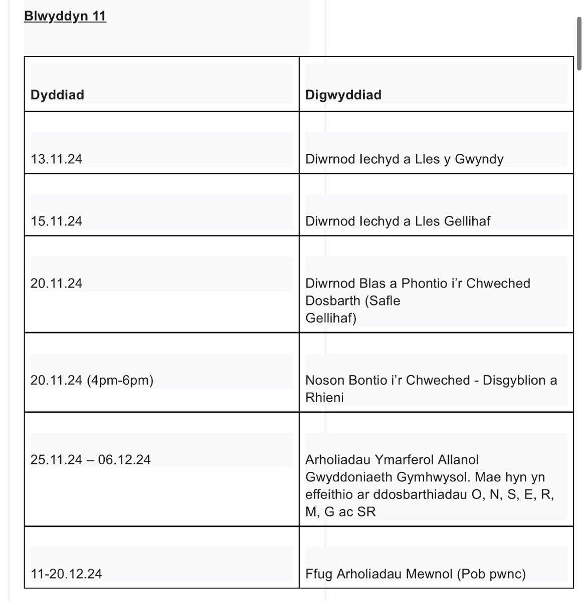 Ysgol Gyfun Cwm Rhymni – Tua'r Goleuni