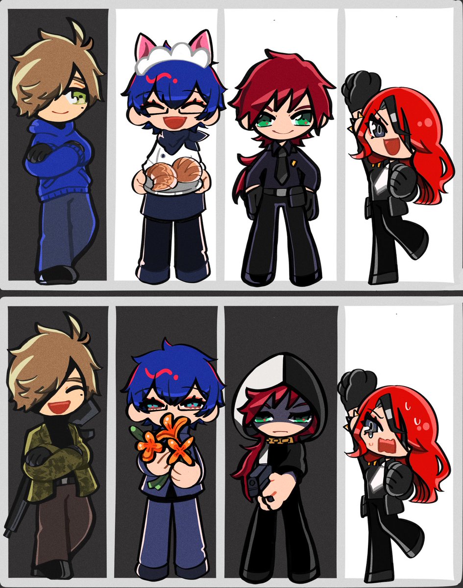 にじGTAFA #絵バンス #レインの依頼書 #まめねことレオス #イロ絵す 」トリモの漫画