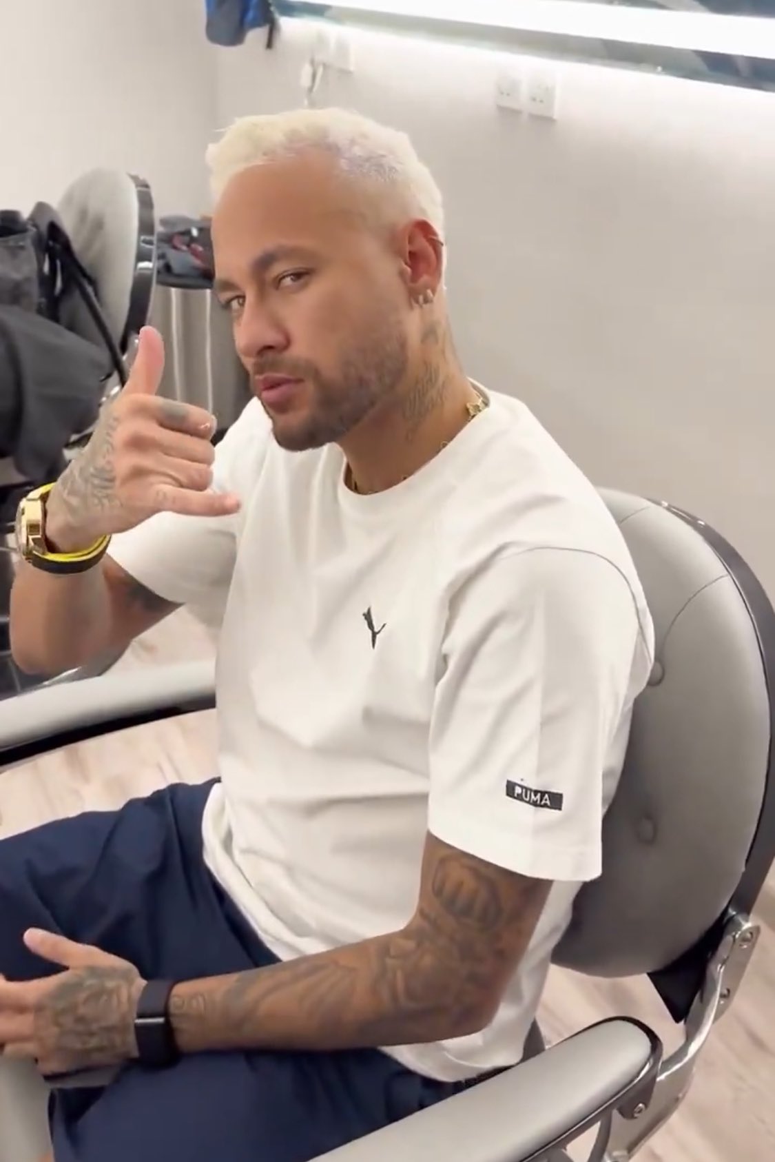 Neymar Haircut 2024 Side View