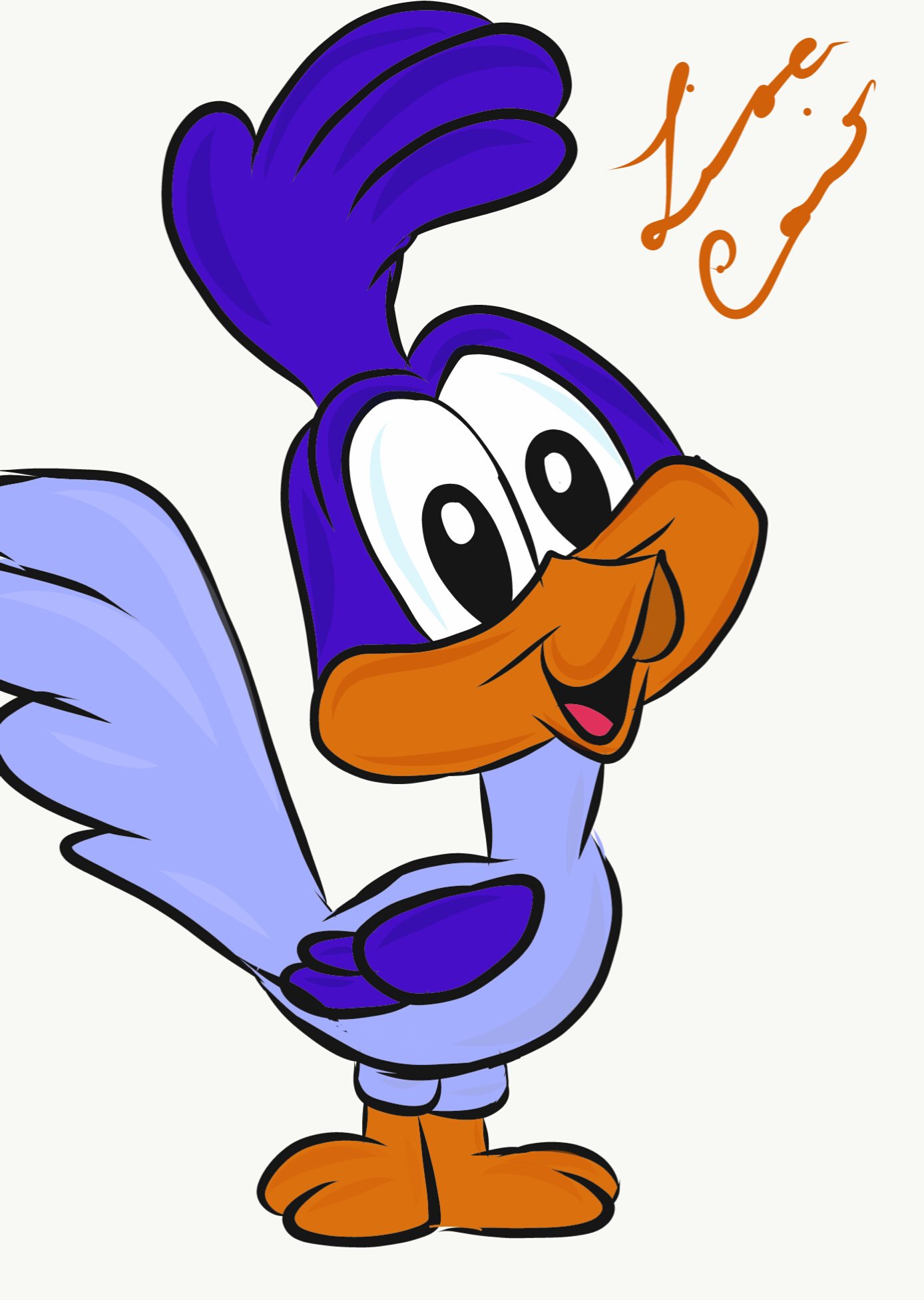 Baby Roadrunner Looney Tunes Looney Tunes Lovables Sewing Panel Baby