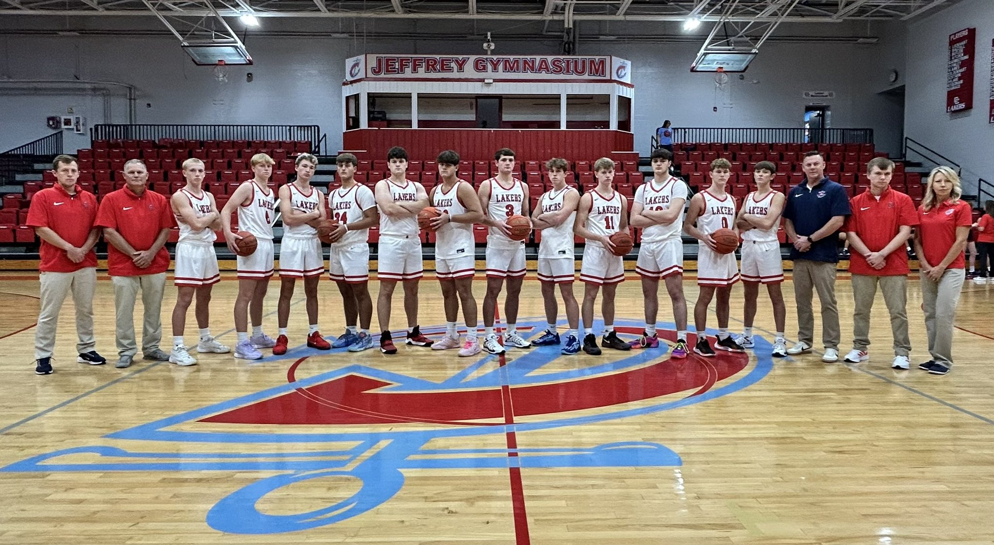 Calloway Lakers Logo Lakers Contain Marshals Offense In 33 7 Win