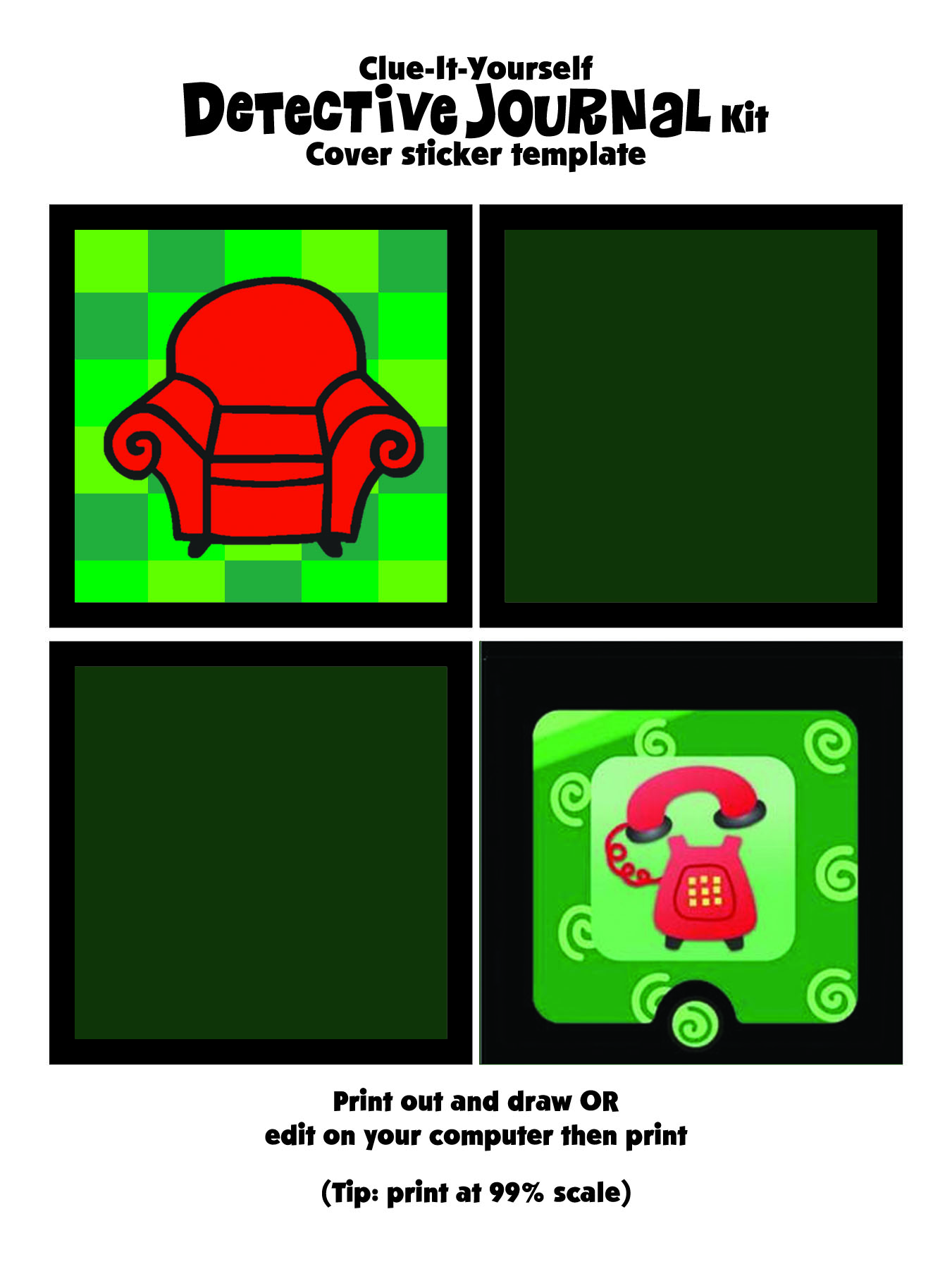 Clue Notepads Printable Clue Jr The Case Of Shop The Hidden Toys