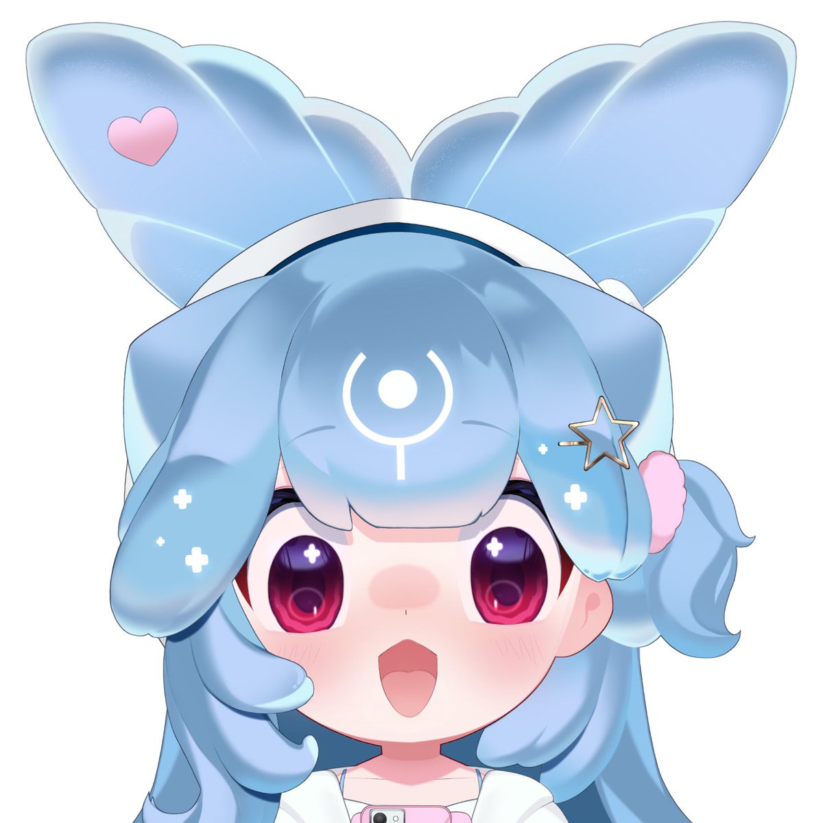 「Bober is back!!! I'm on stream!!! Big ol」|Bao 🐳 52-Hertz Whaleのイラスト