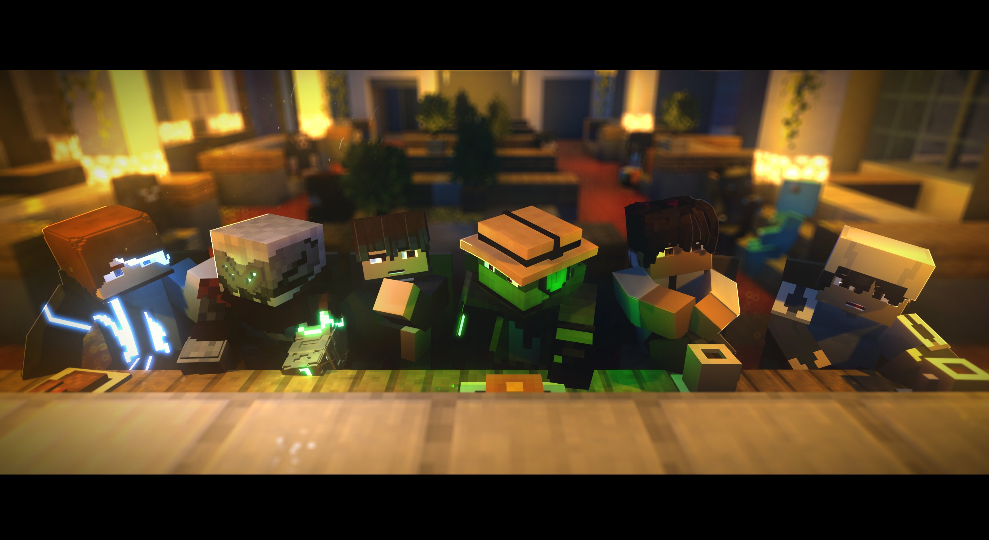 Minecraft Charakter Rendering