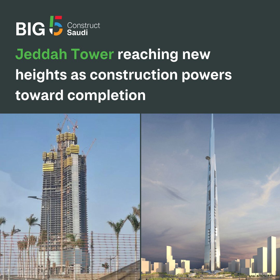 Kingdom Tower Construction Progress Big 5 Construct Saudi On X: