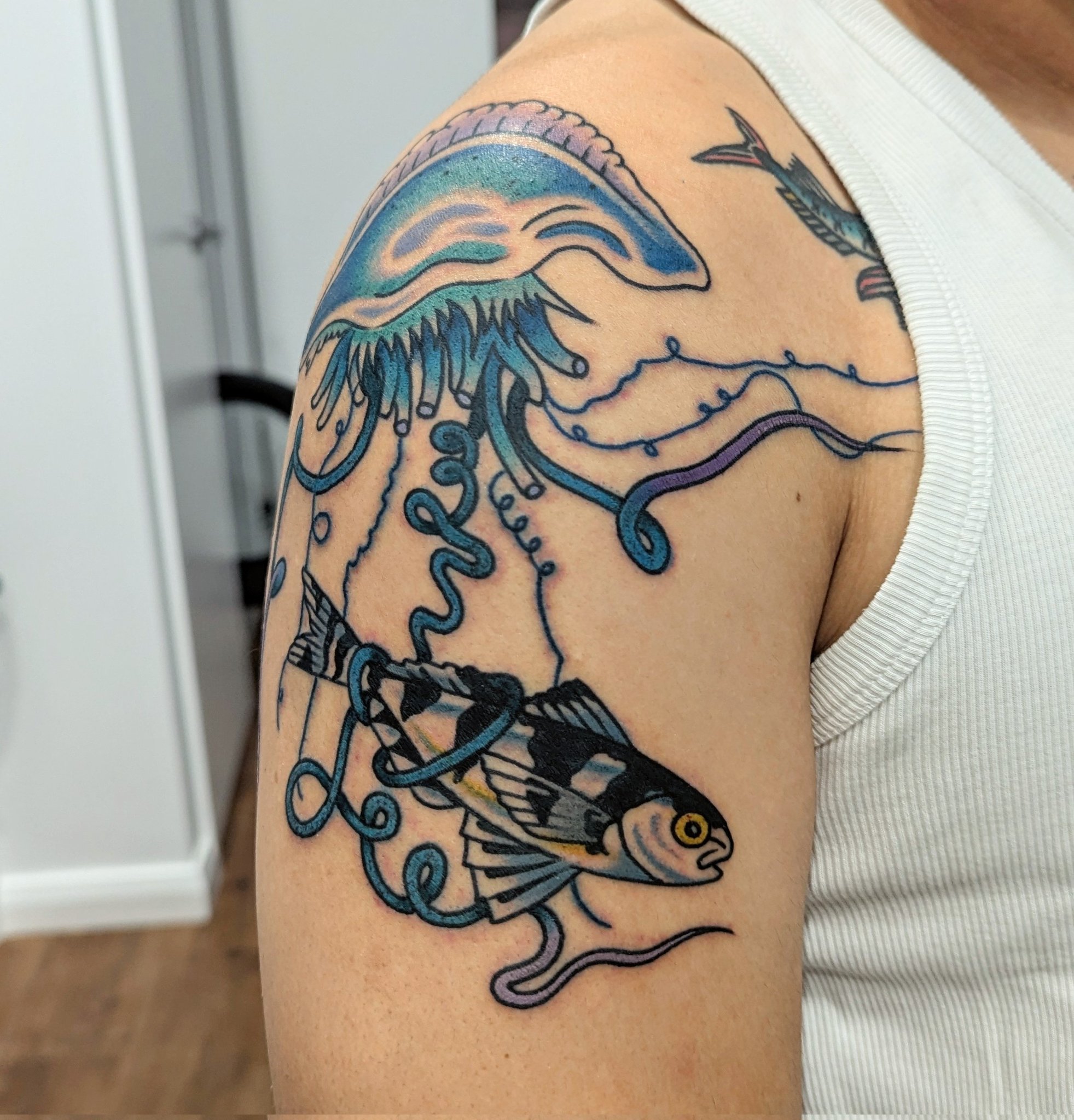 Ocean Fish Tattoos Fish Tattoo By Kamil Terczynski Tattoo | Post 8823