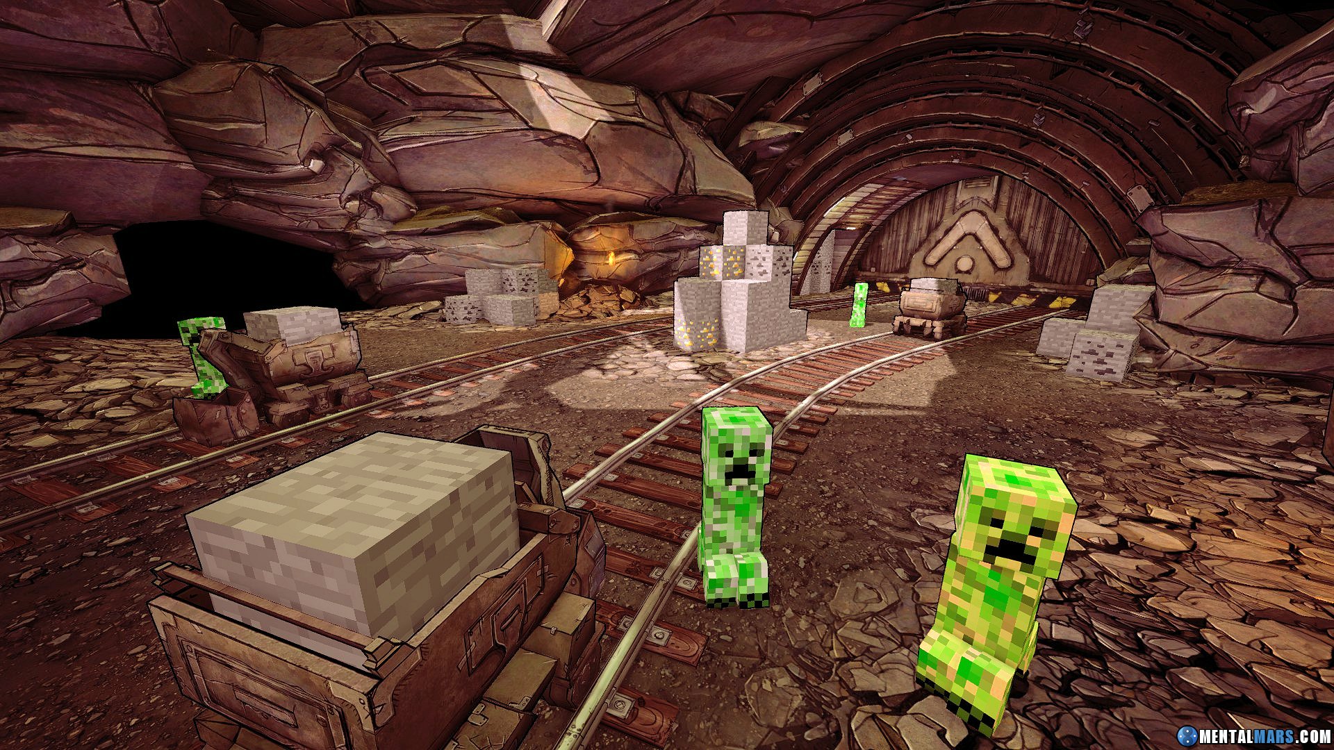 Minecraft Borderlands 2 Wallpaper Video Game Review: Borderlands 2