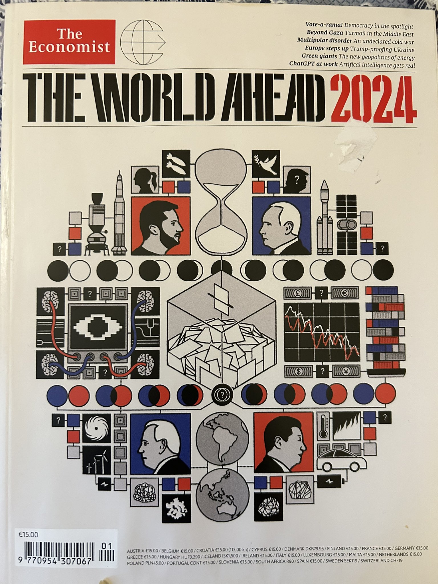 The Economist Cover Putin Vladimir Putin Russia Ukraine War Invasion