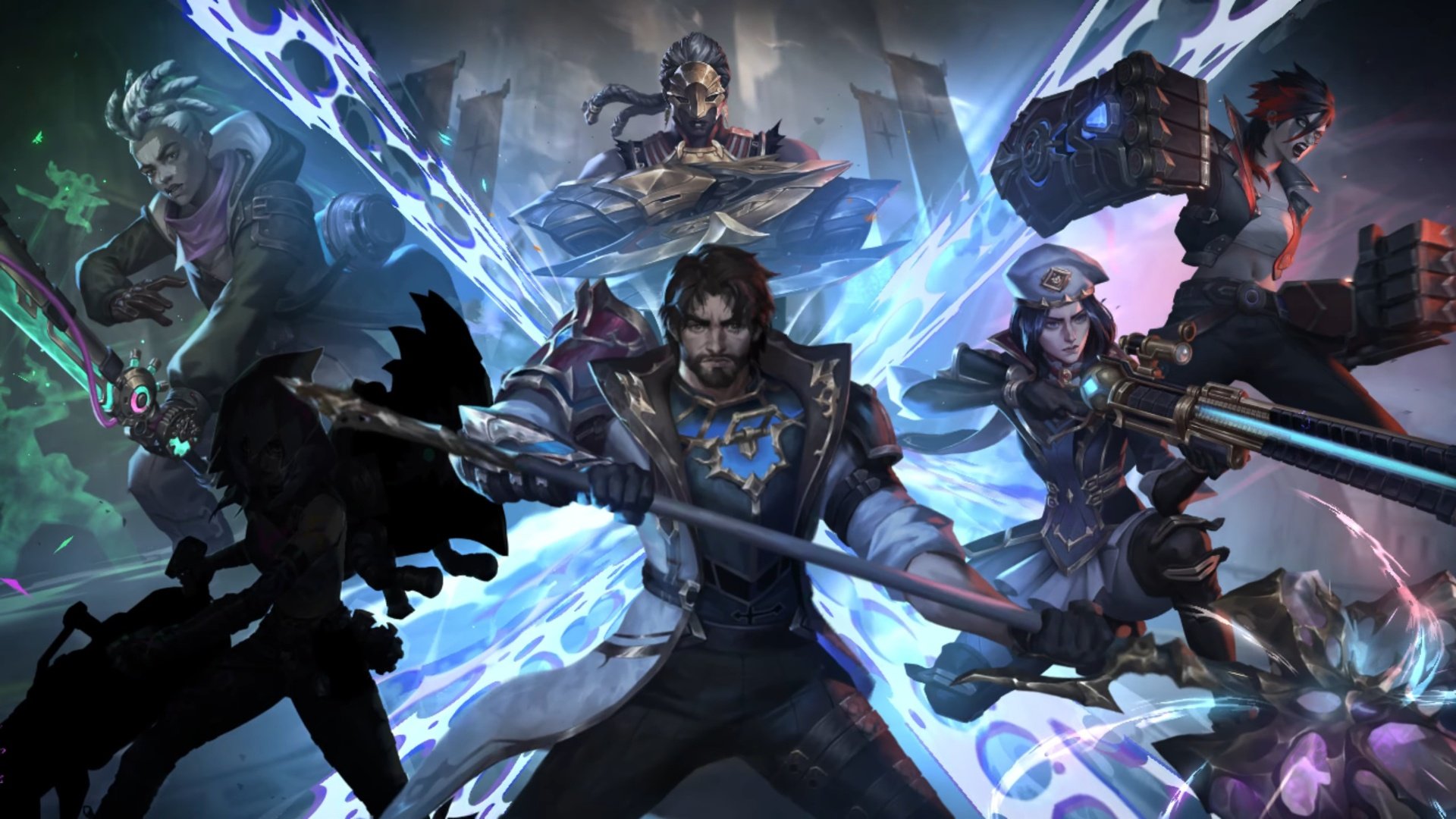 Jayce Splash Art Resistance Yorick, Singed, Jayce Wallpapers (Full HD