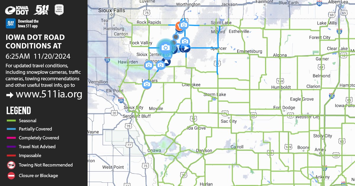 Iowa Dot Road Weather Map Road Conditions – Page 3 – Iowa Weather