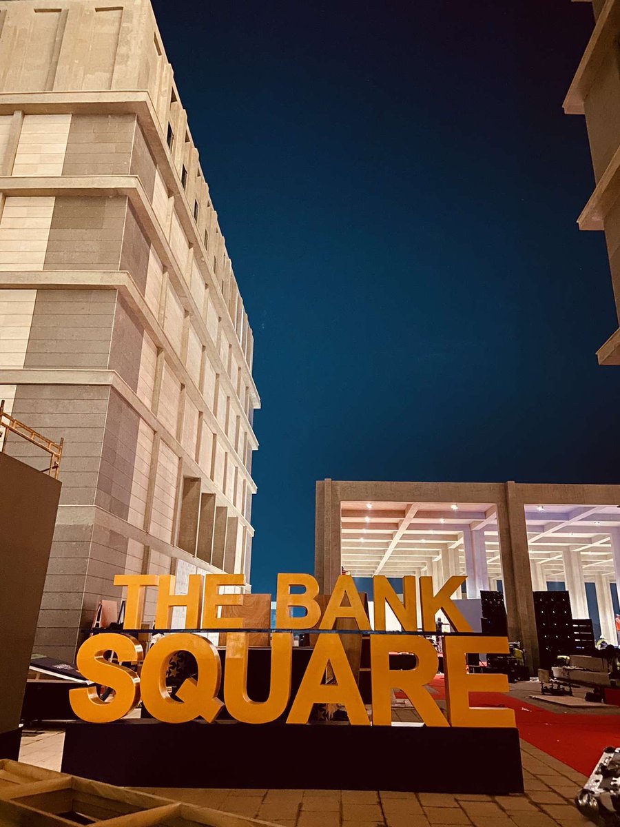 A peek at the newly built Bank Of Ghana Headquarters, where a commissioning ceremony is ...