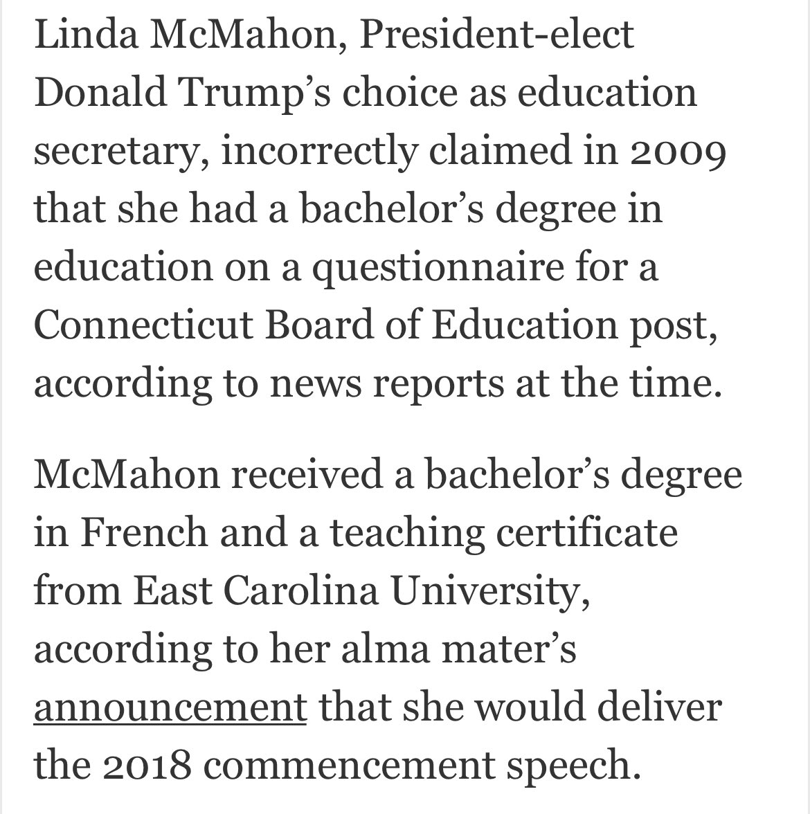 Trump's TV Administration Adds Dr. Oz and Linda McMahon - The Daily ...