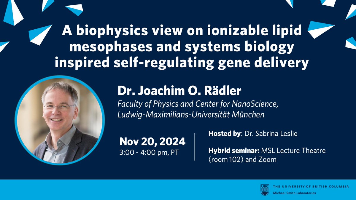 Welcome | Michael Smith Laboratories: Where biotechnology research and ...