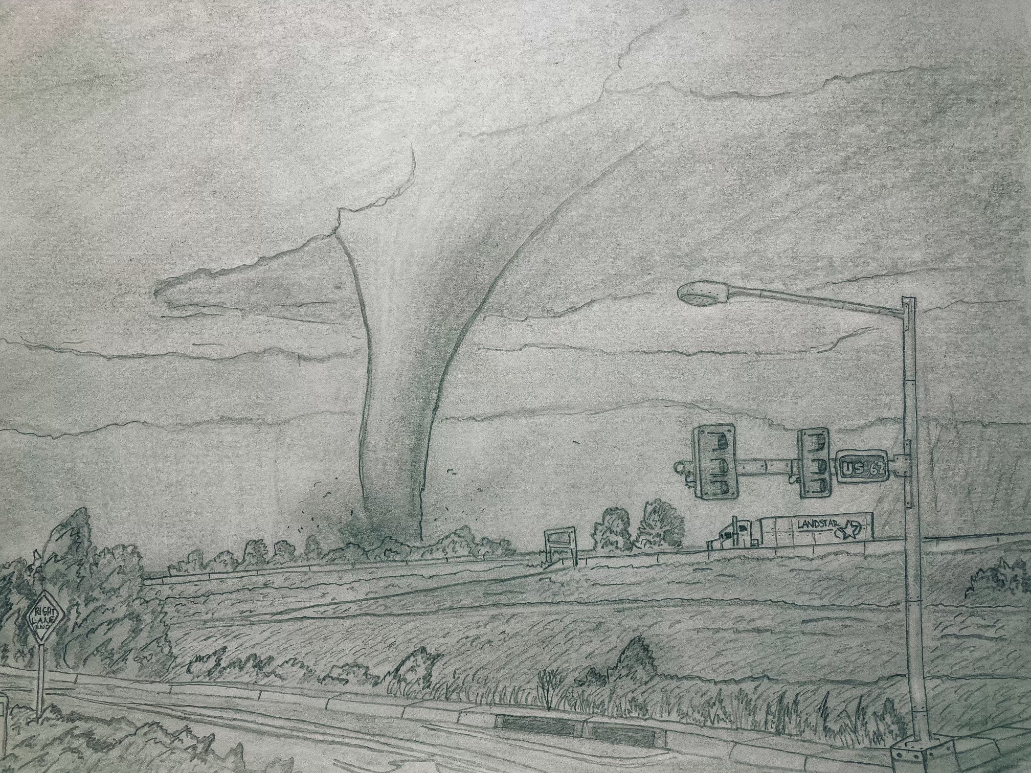 How To Draw A Realistic Tornado