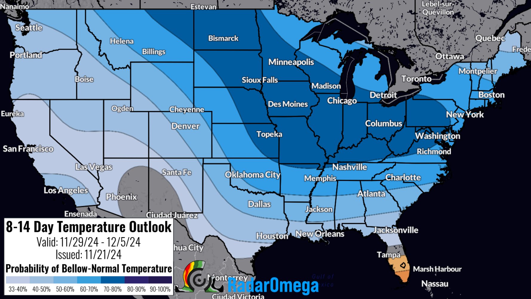 Northern Central States Upcoming Arctic Blasts To Deliver Coldest Air