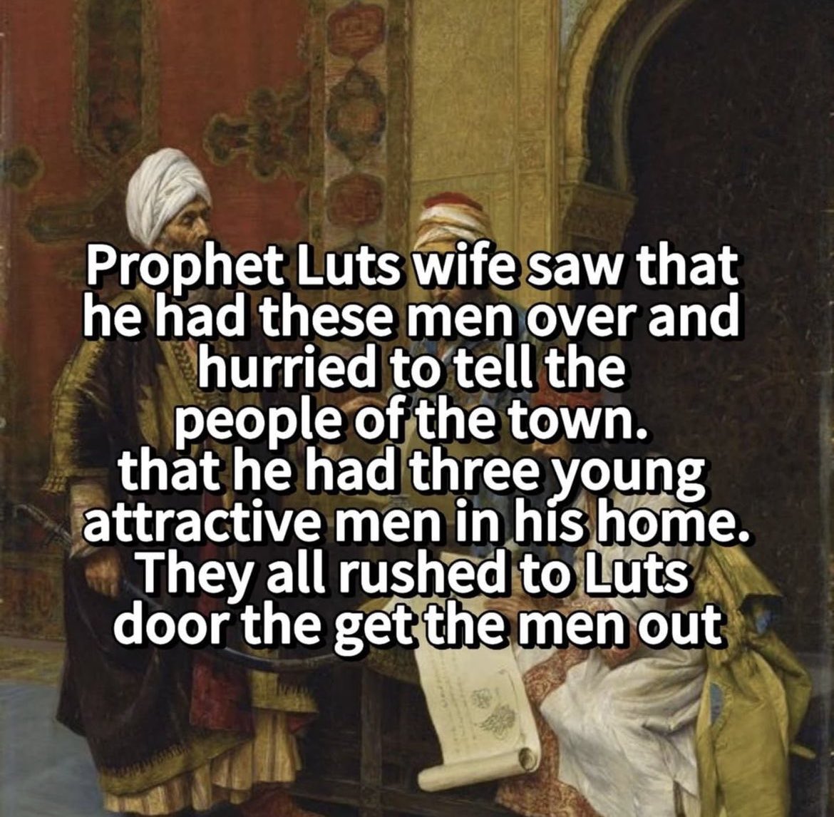 The story of Prophet Lut AS.. THREAD🪡 - Thread from H’s mom ...