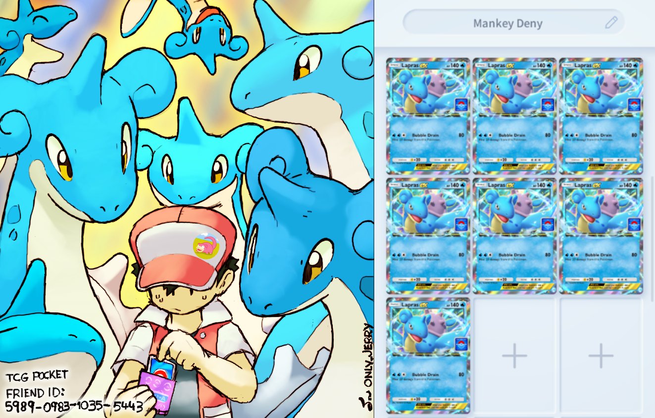 Pokemon Lapras Evolution Chart