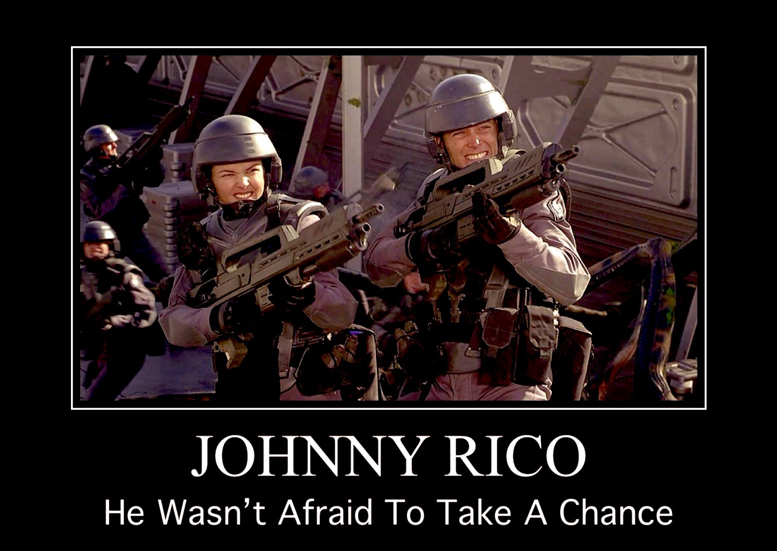 Johnny Rico Meme John Rico (film) | Starship Troopers Wiki | Fandom