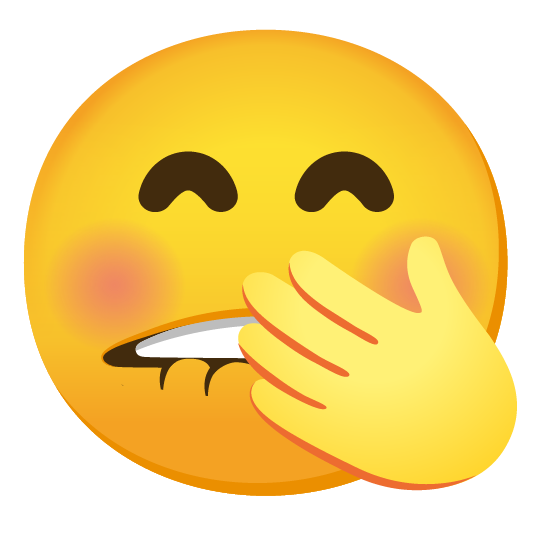 Snickering Emoticon
