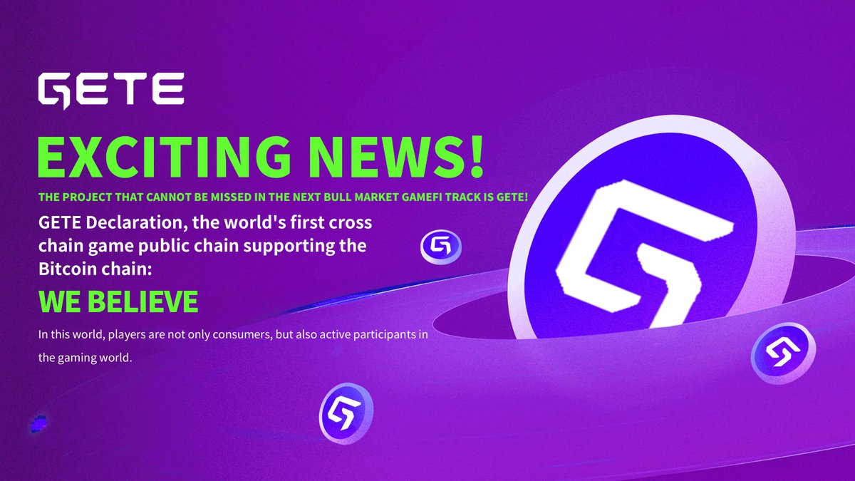 GETE Community (@GETECommunity) / Posts / X