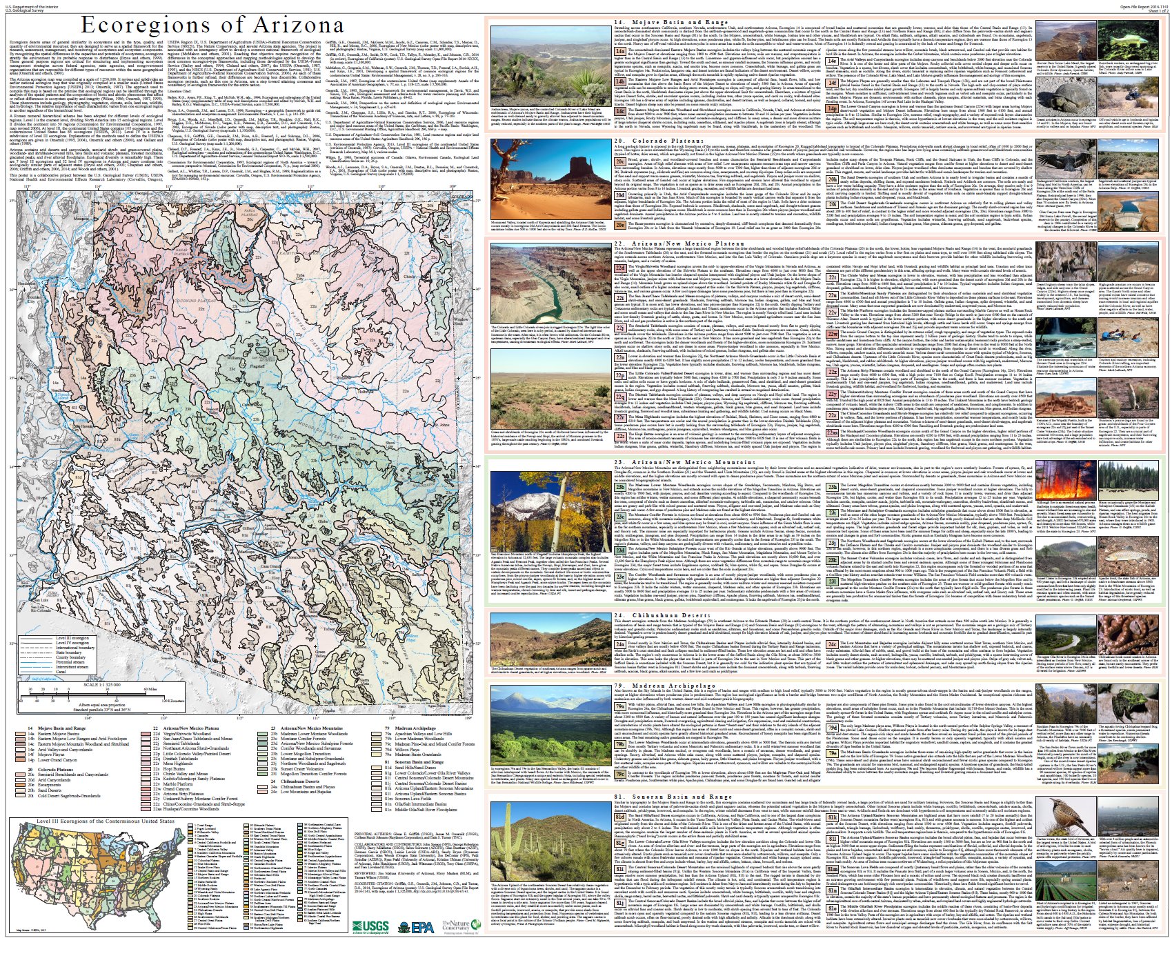 Geological Map Of Arizona