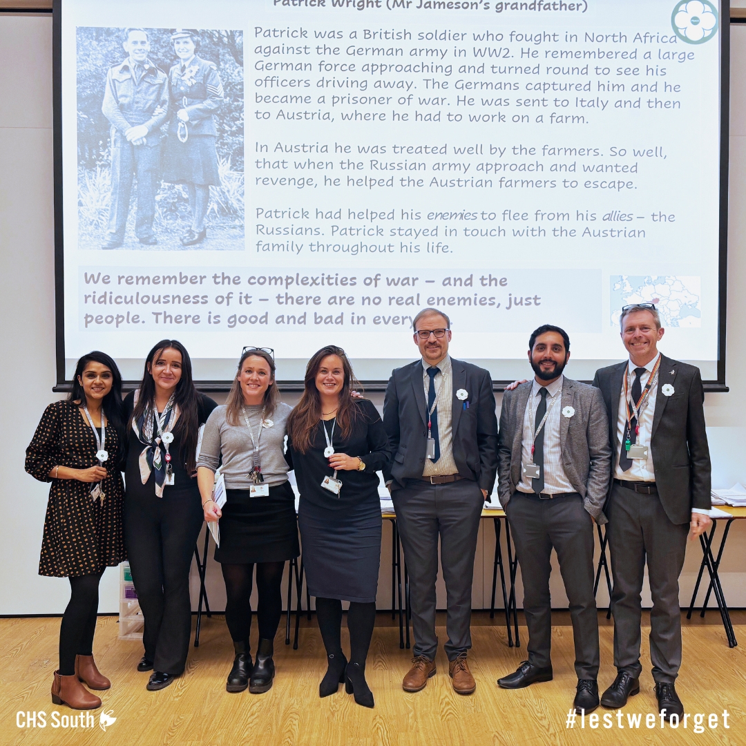 Welcome from the Headteacher - CHS South