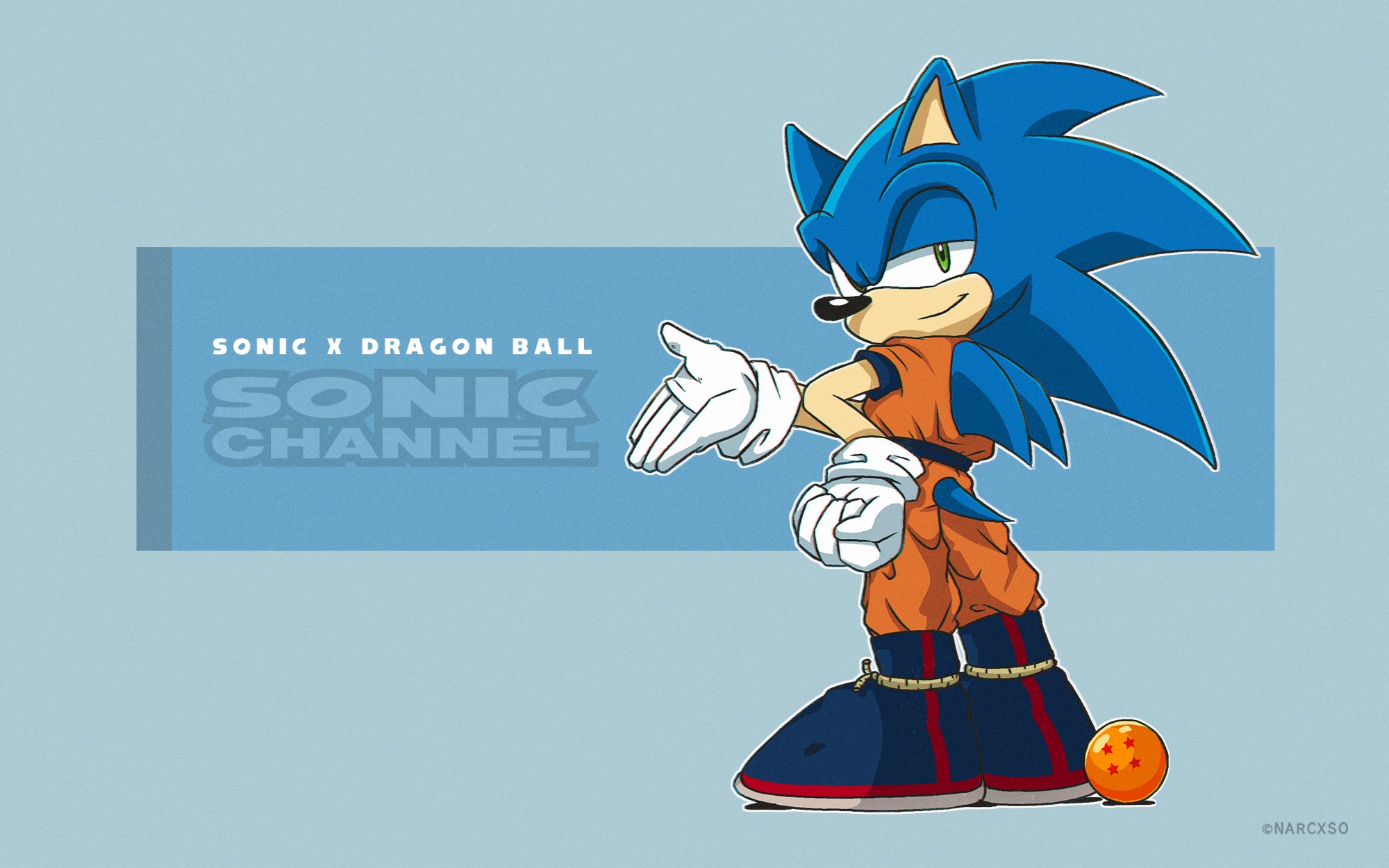 Cool Sonic And Goku Drawings