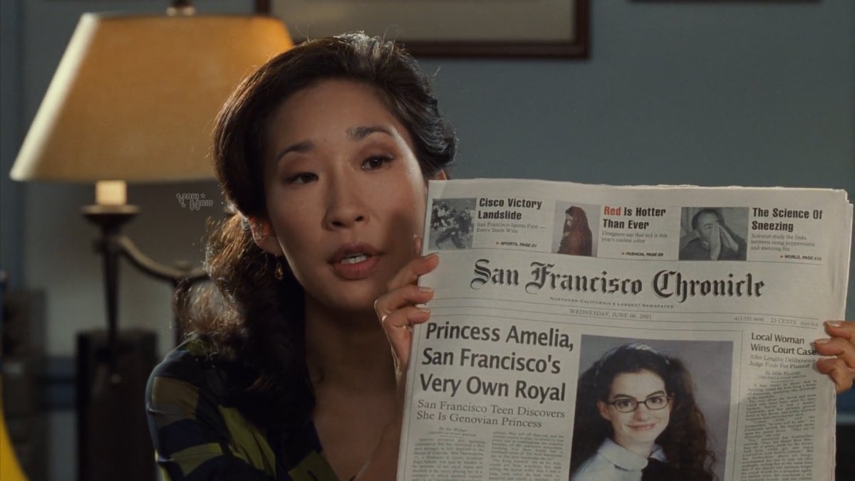 The Princess Diaries Sandra Oh The Princess Diaries Cast, Ages,