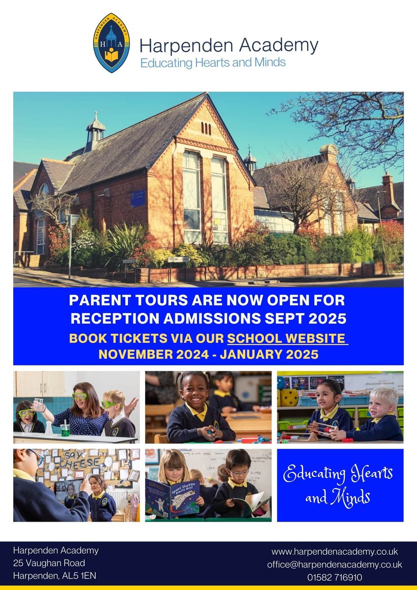 25th October 2024 - Harpenden Academy