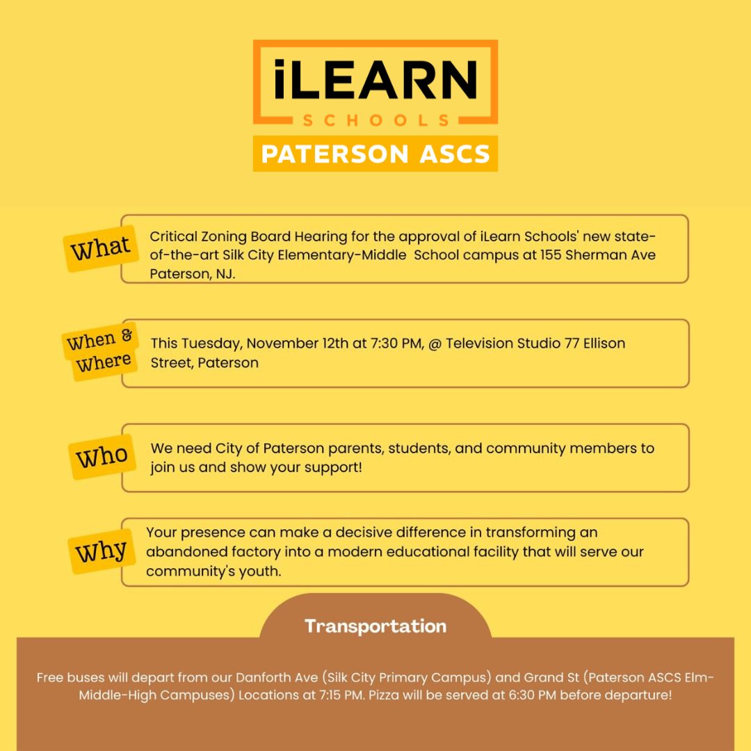 Paterson Arts & Science Charter School – iLearn Schools