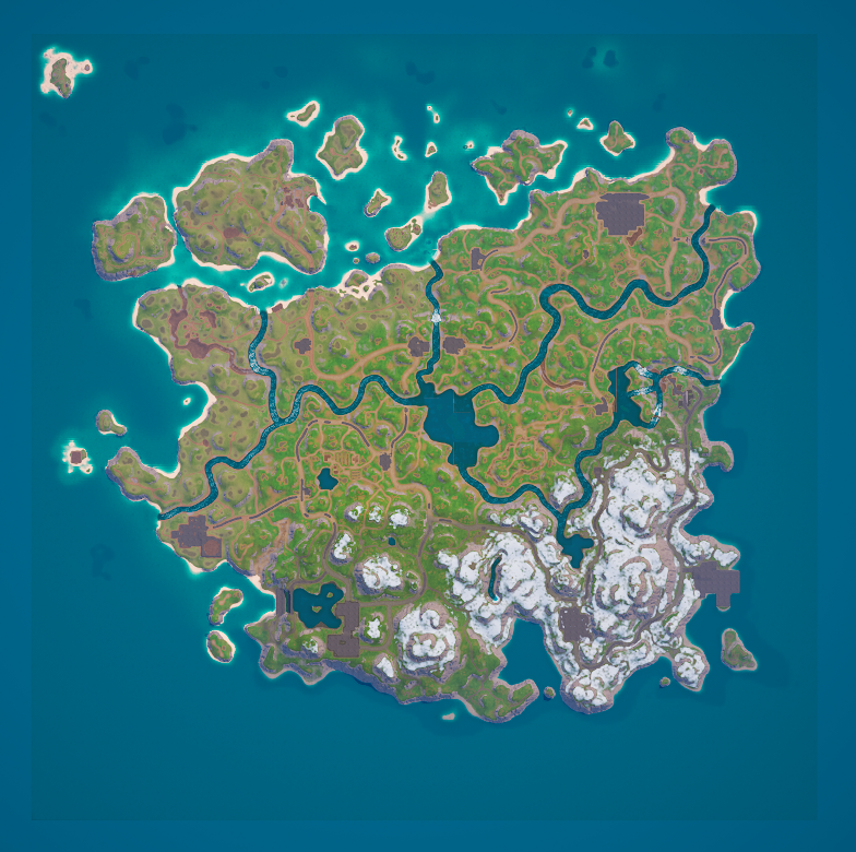 Fortnite Map Season 6