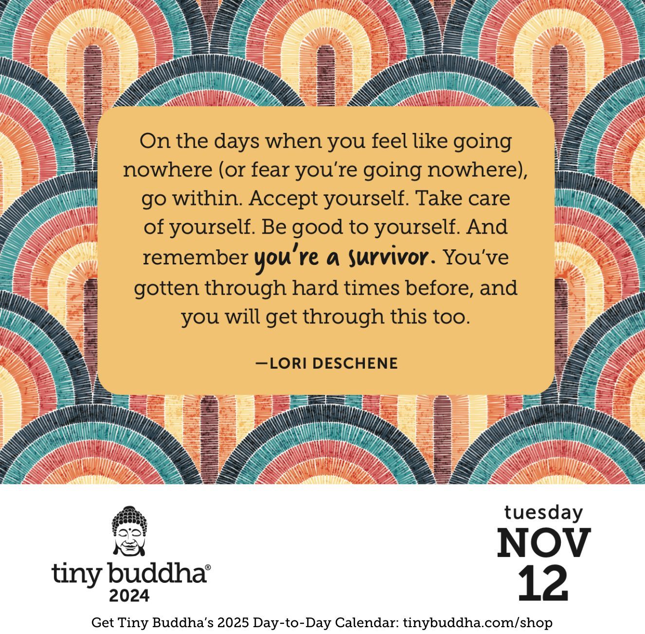 Buddhist Worry Quote A Quote From Tiny Buddha's 2024 Day To Day
