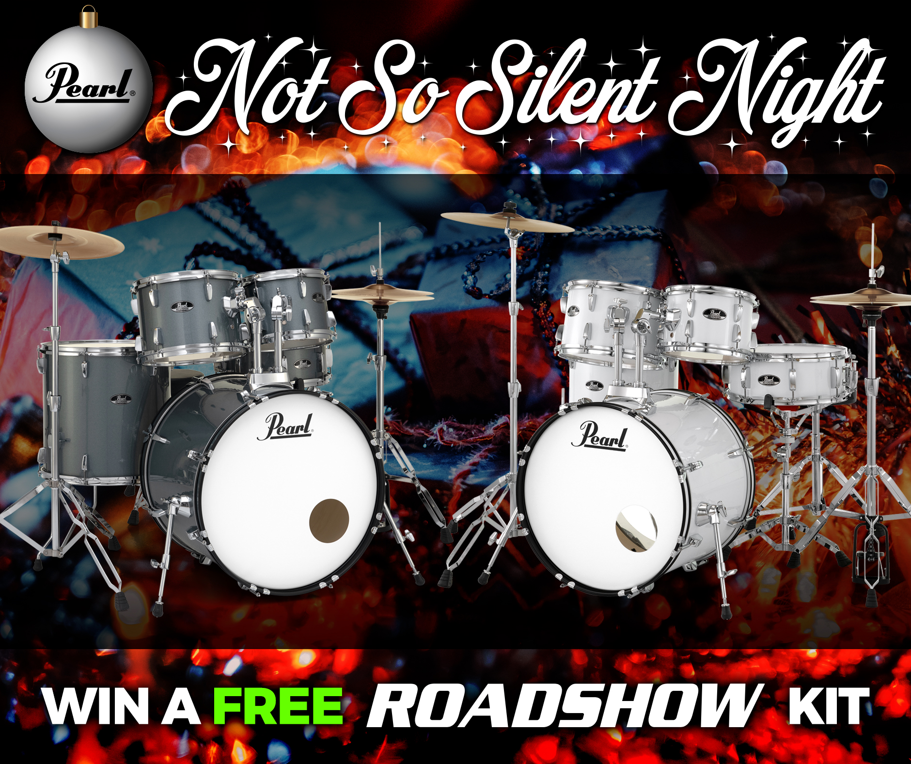 Click Pearl Drum Set