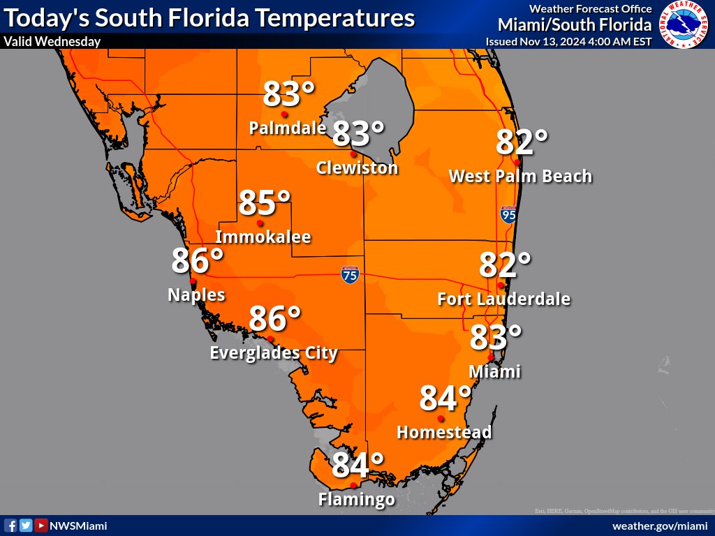 Miami Florida Weather Symbols Miami Braces For Deluge Of Rain,