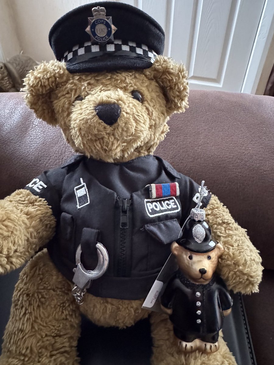 Edward Walker COPS Teddy | Travelling Teddy | COPS UK