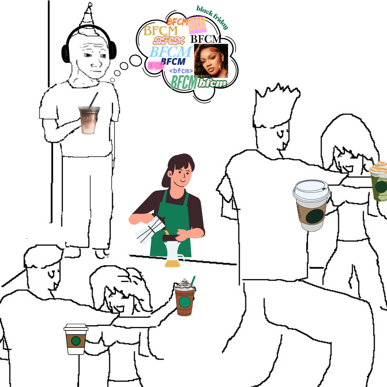 Wojak Party Memes