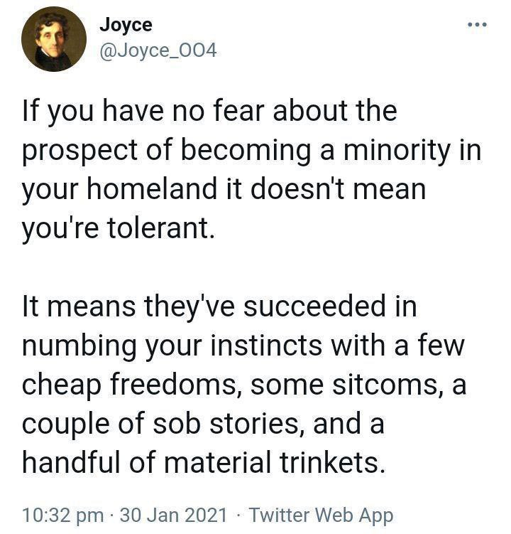 🧵 of Andrew Joyce bangers. - Thread from Angelo Plume @poxesfoxes ...