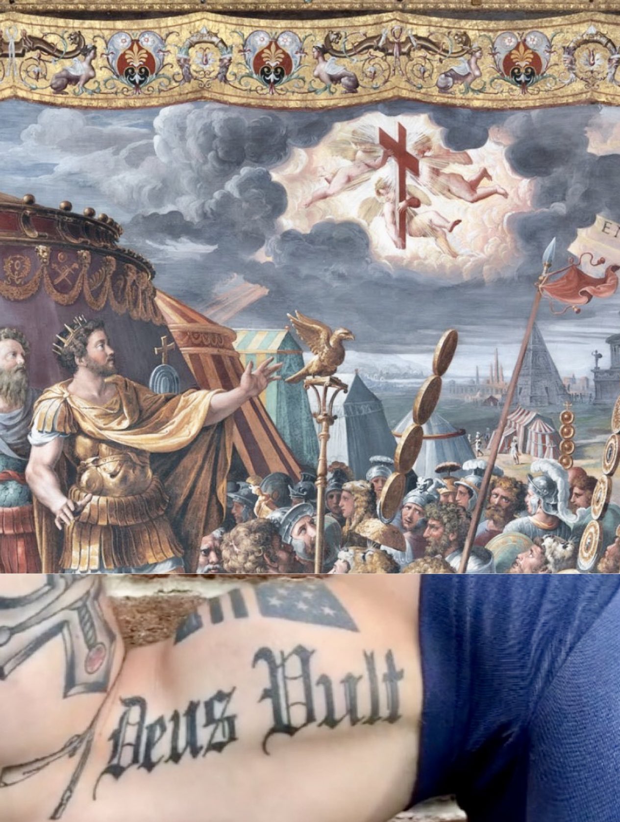 In Hoc Signo Vinces Tattoo In Hoc Signo Vinces Knights Templar Patch