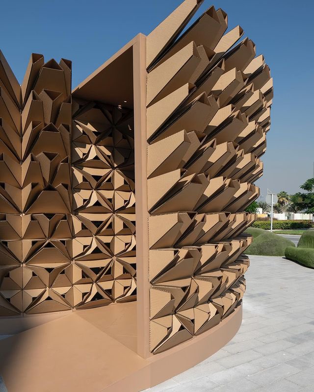 1/3 Enfold pavilion, designed by DEOND ™—co-founded by @RossLovegroveX ...