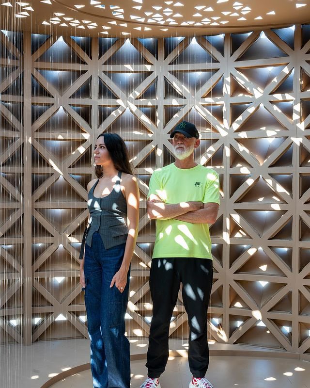 1/3 Enfold pavilion, designed by DEOND ™—co-founded by @RossLovegroveX ...