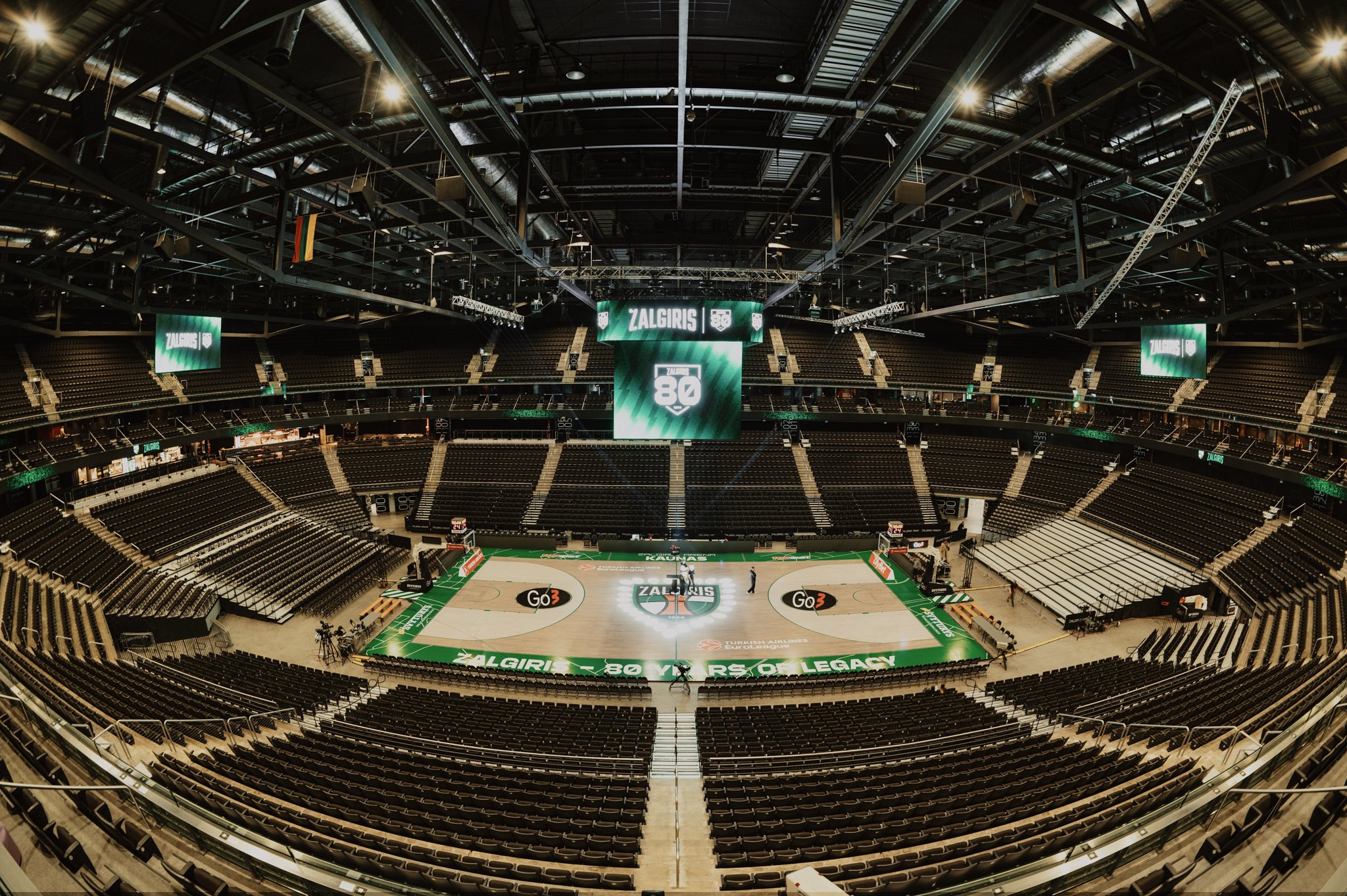 Zalgirio Arena Logo Euroleague Game Picture Of Zalgirio Arena,