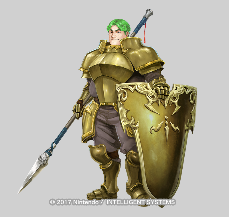 ファイアーエムブレム 封印の剣』より「オスティアの壁 ボールス」を制作いた」|添田 一平 SOEDA Ippeiのイラスト