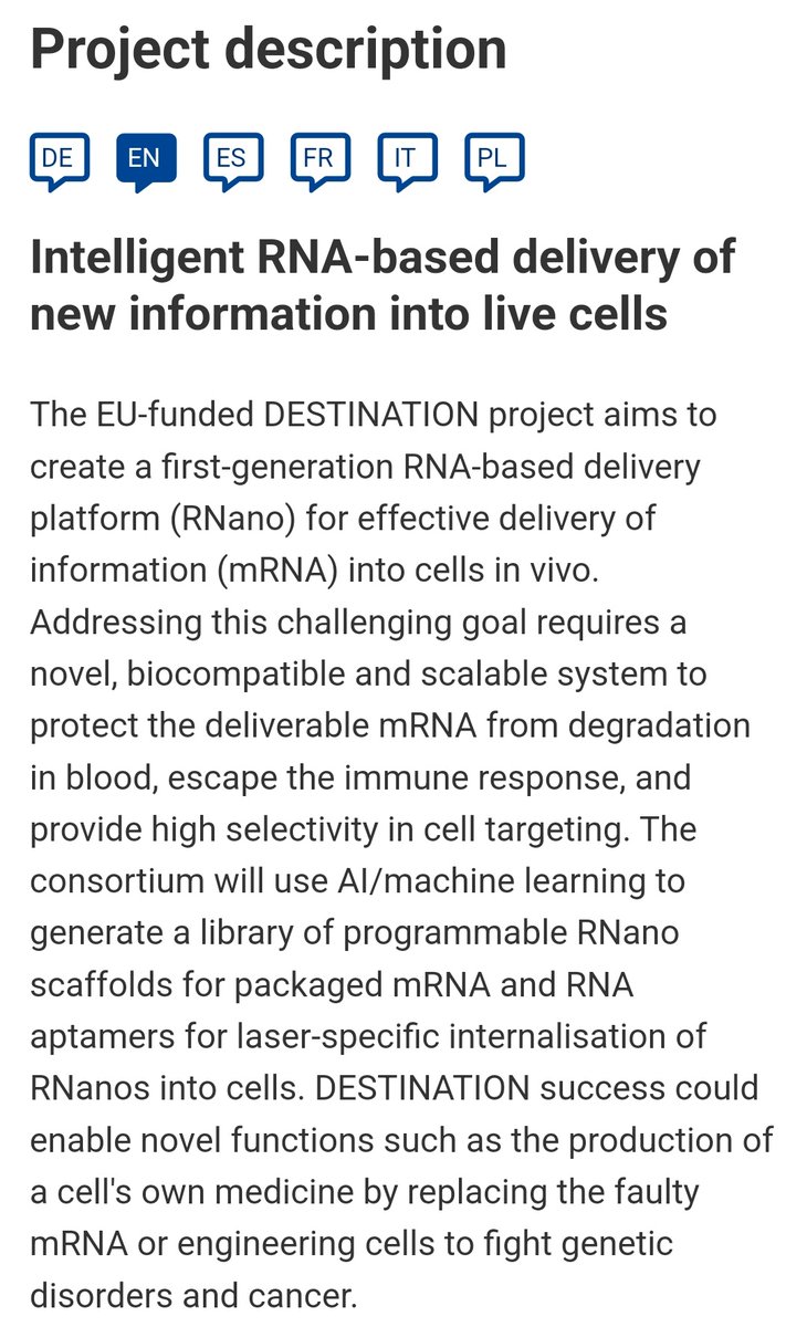 AI-Enabled RNA Nanotechnology Delivery System for Information Transfer ...
