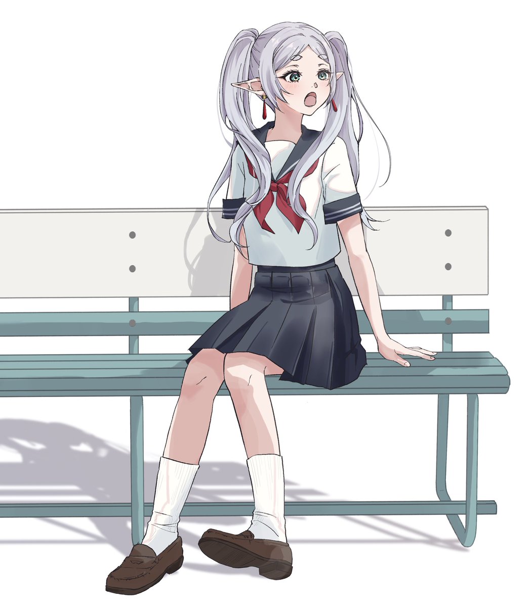 フリーレン「フリーレン(゜O゜*)#フリーレンFA #frieren 」|Omichiのイラスト