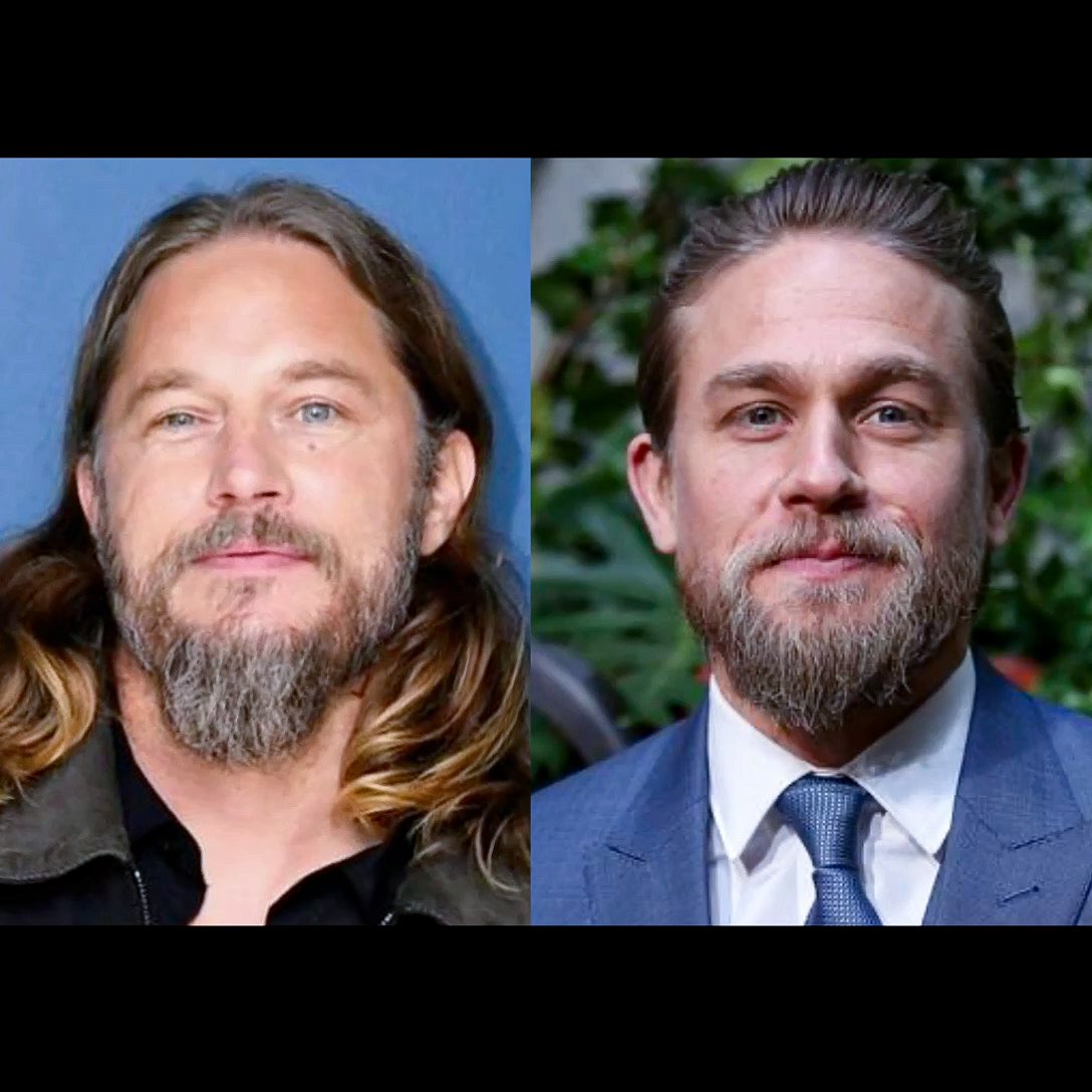 Travis Fimmel And Charlie Hunnam