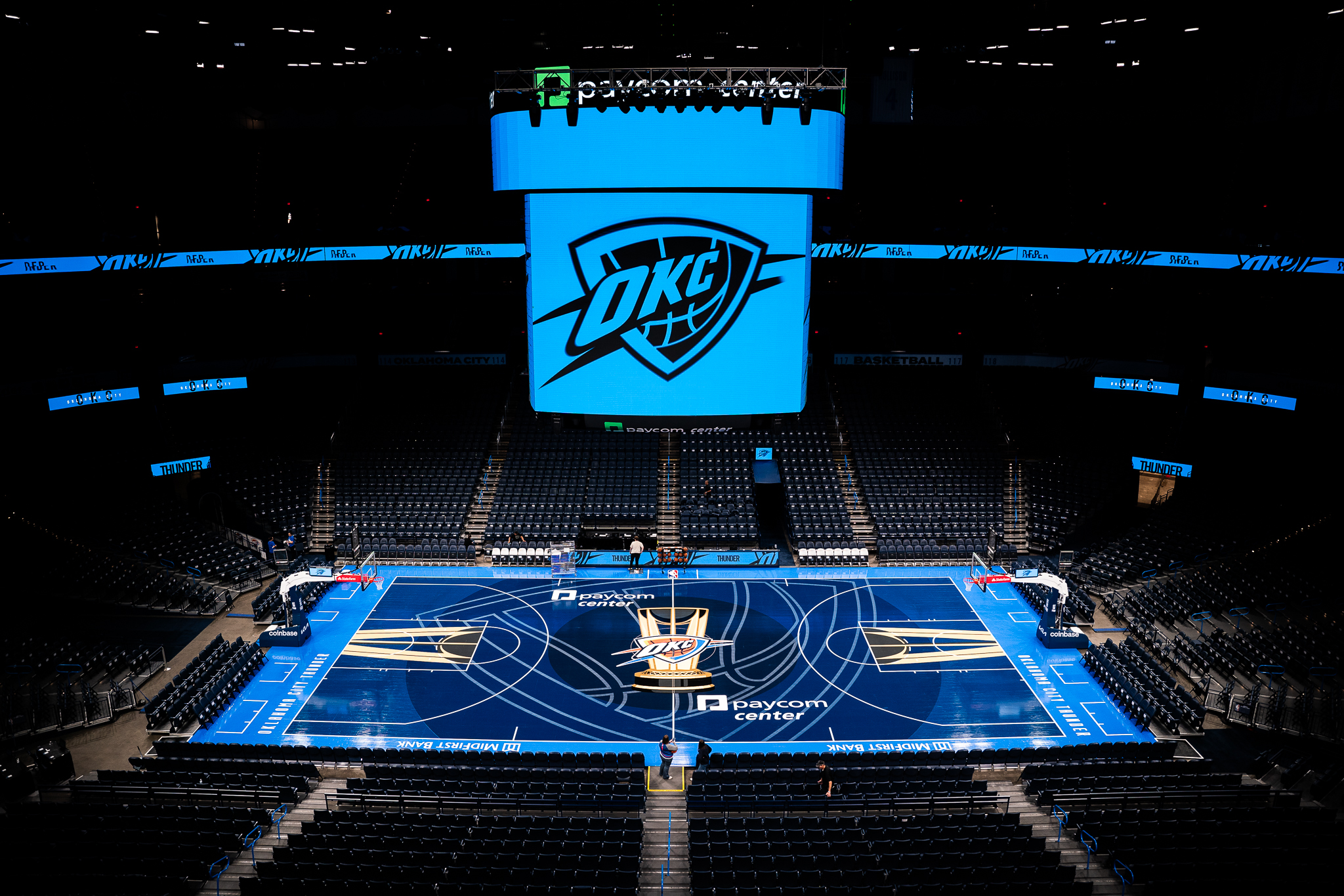 Thunder Arena Seating Chart Tickets, Oklahoma City Thunder At BOK