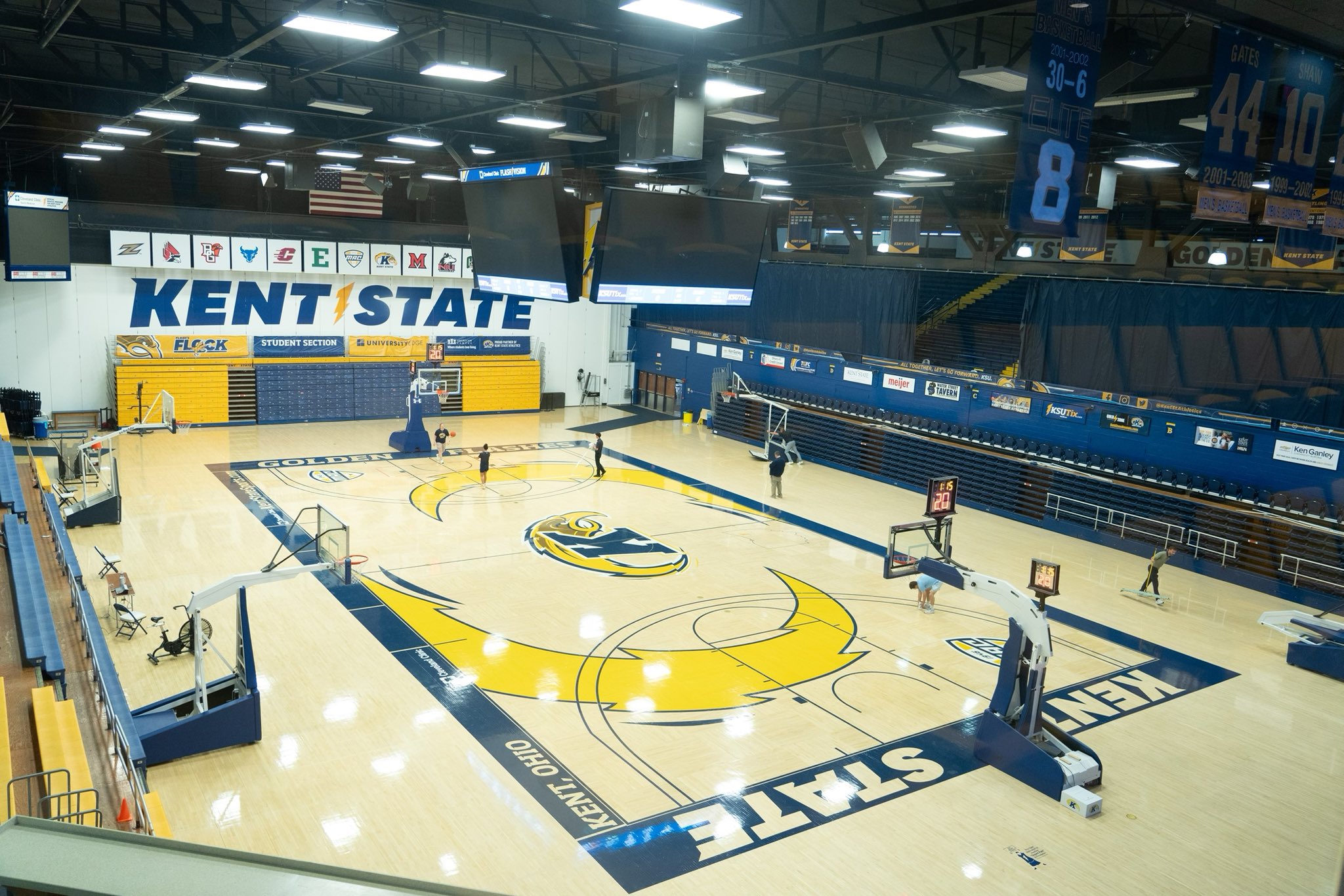 Kent State University Gym Memorial Athletic And Convocation Center
