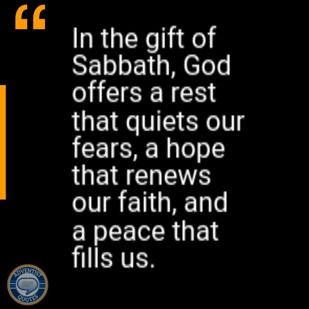 Adventist Inspirational Quotes Luke Ford Quote: “The Seventh Day